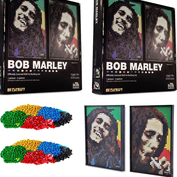 Wall Decor | Bob Marley 2 Pack Bundle Building Kit | Poshmark